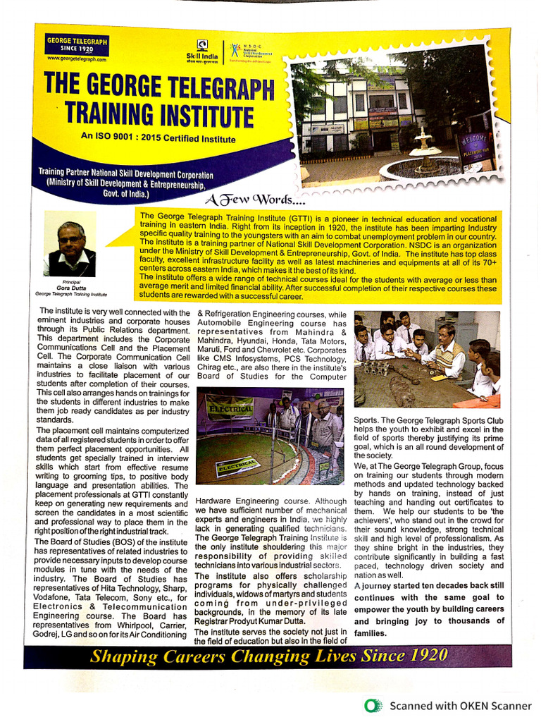 George Telegraph Brochure | PDF