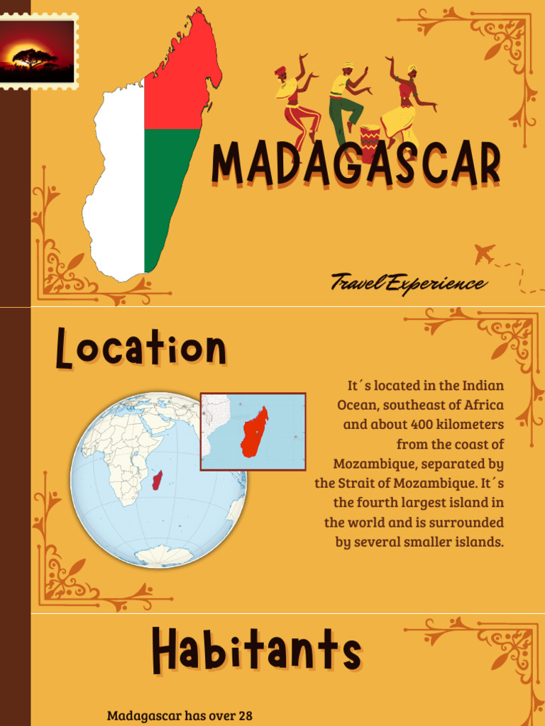 Madagascar: Geography, Culture, and Tourism | PDF