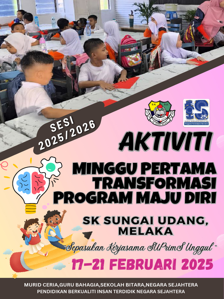 AKTIVITI MINGGU PERTAMA SKSU 2025 | PDF