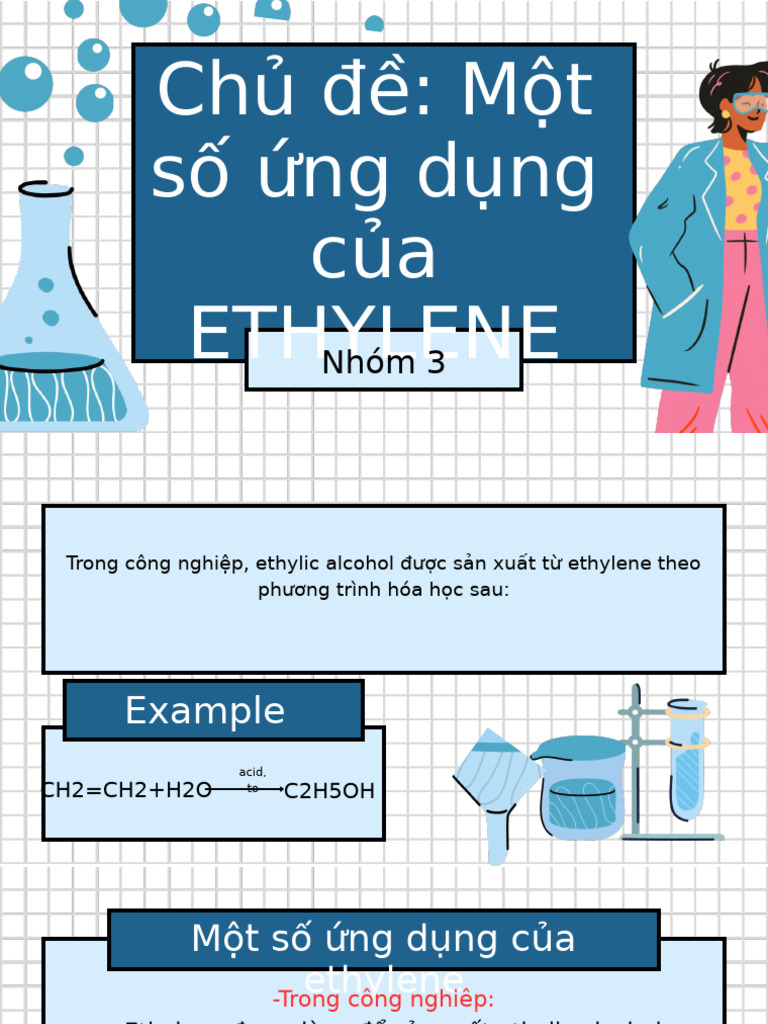 Chemical Equations Lesson Presentation in a Blue Bold Style | PDF