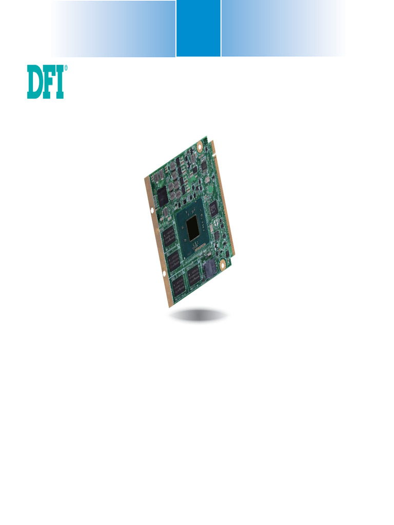 DFI BT700 Qseven Manual | PDF | Computer Engineering | Computing