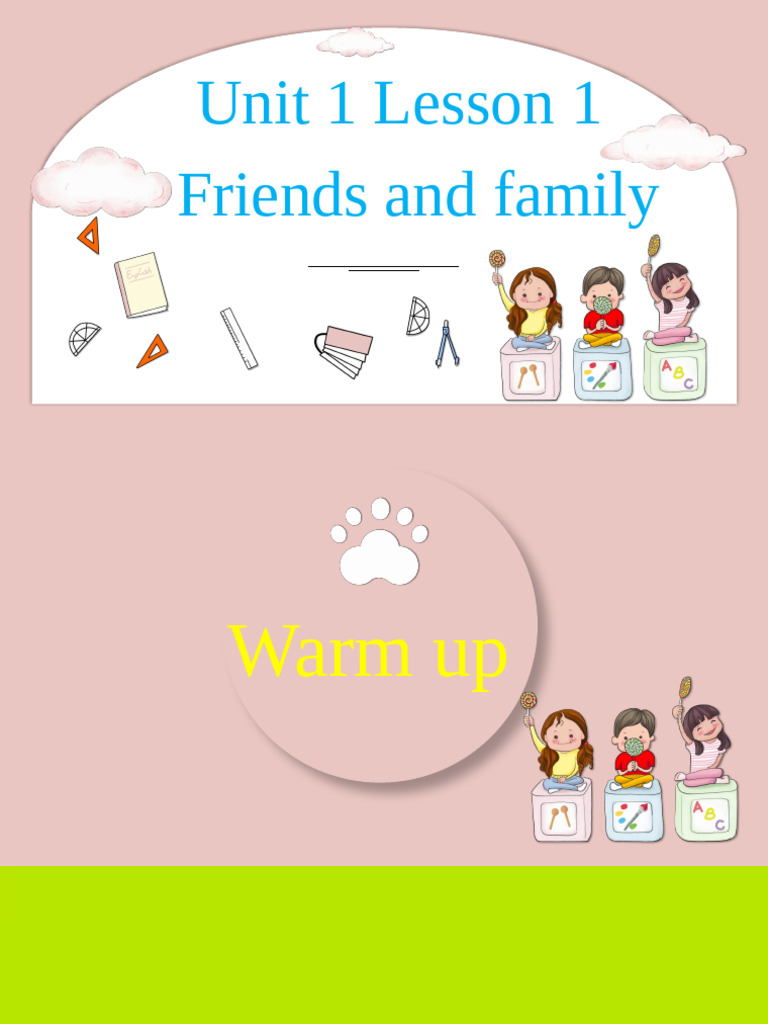 Friends and Family for Kids | PDF