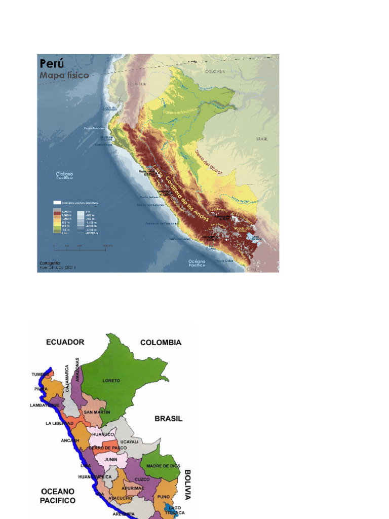 Mapa Del Perú | PDF