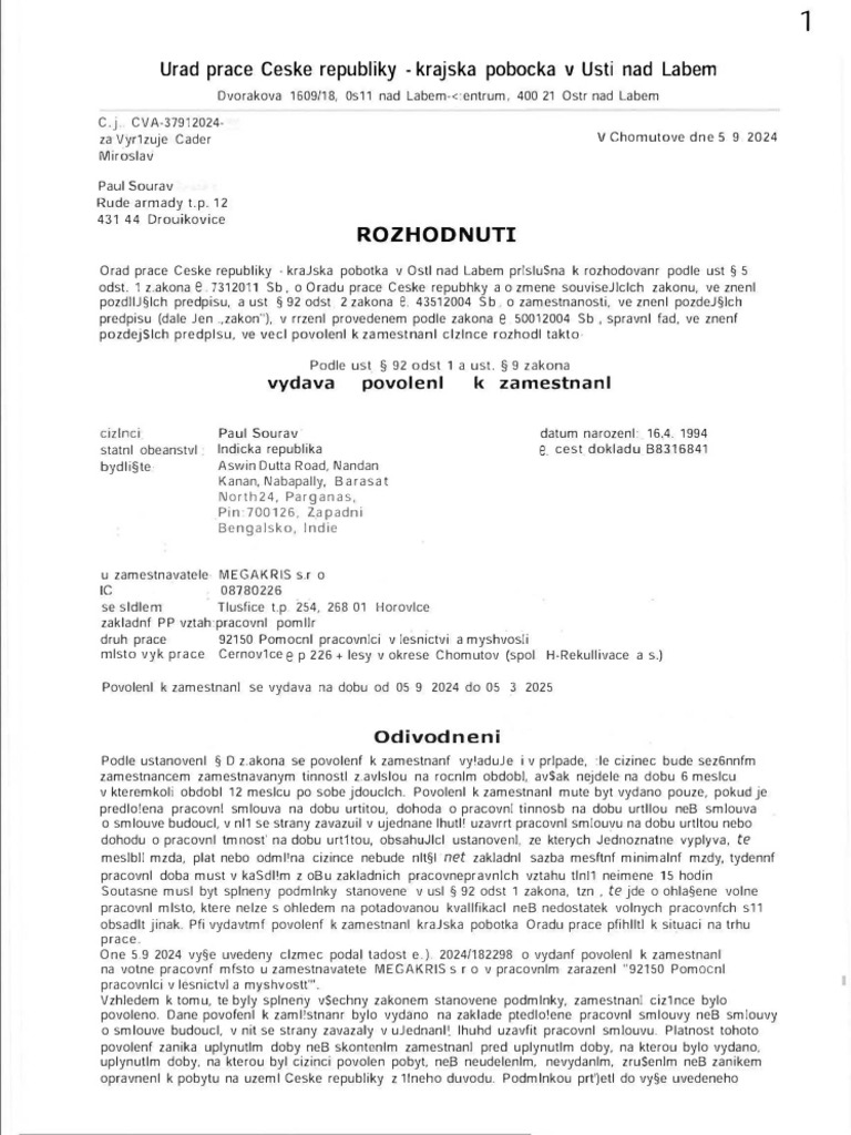 Sourav Paul Czeck | PDF