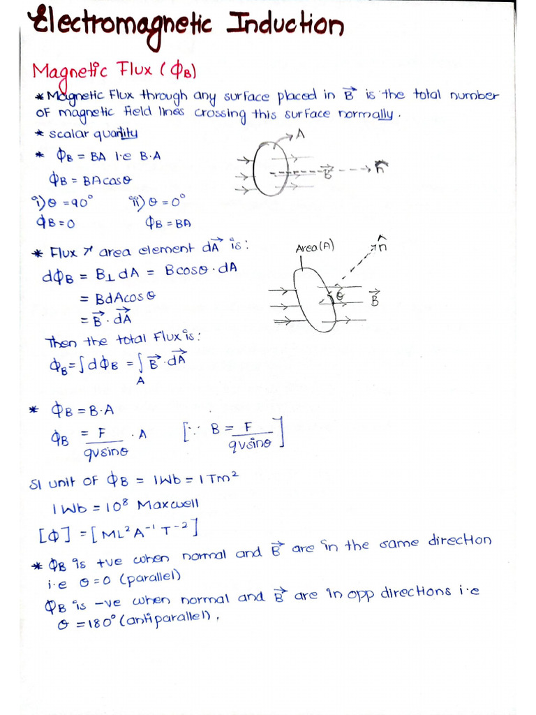 Electromagnetic Induction | PDF