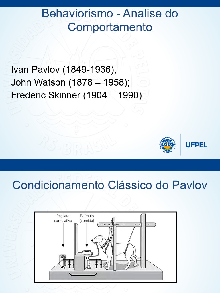 Behaviorismo Análise Do Comportamento | PDF | Comportamento | Behaviorismo