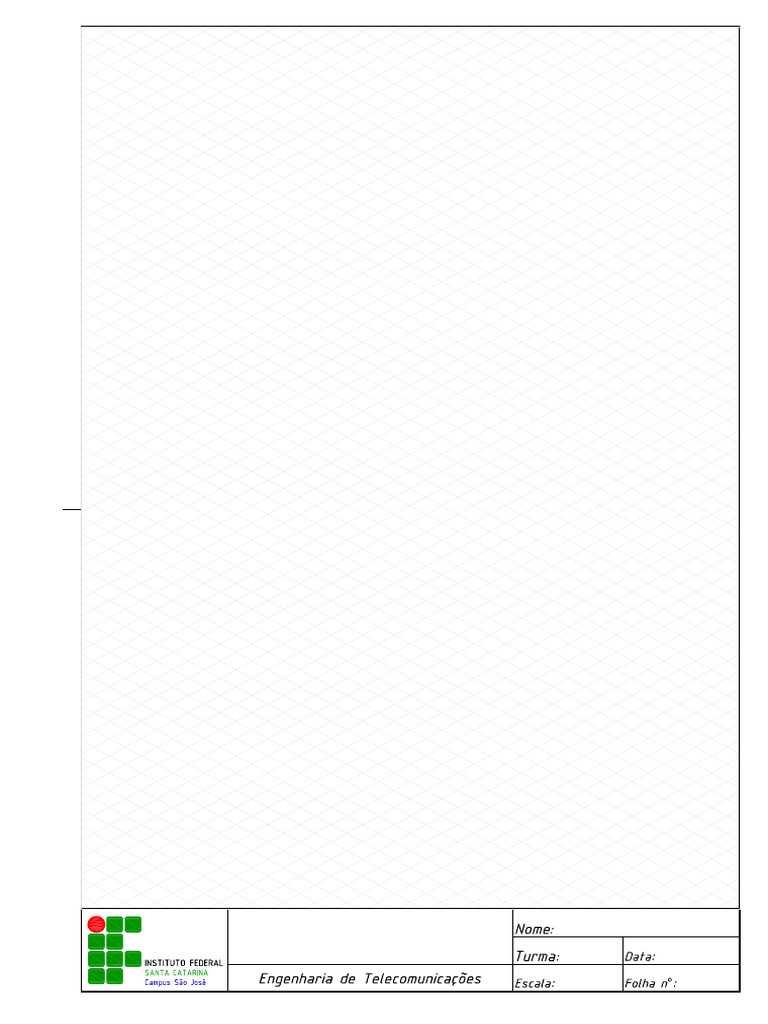 Folha A4 Retrato Isométrica(Tele) Layout1 (1) | PDF