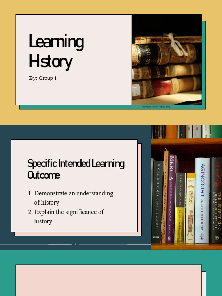 Understanding the Importance of History | PDF | Learning | Knowledge