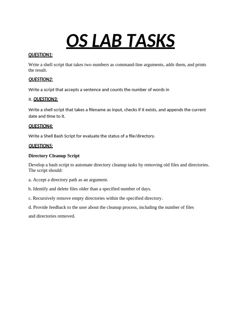 Lab 3 Class Tasks | PDF