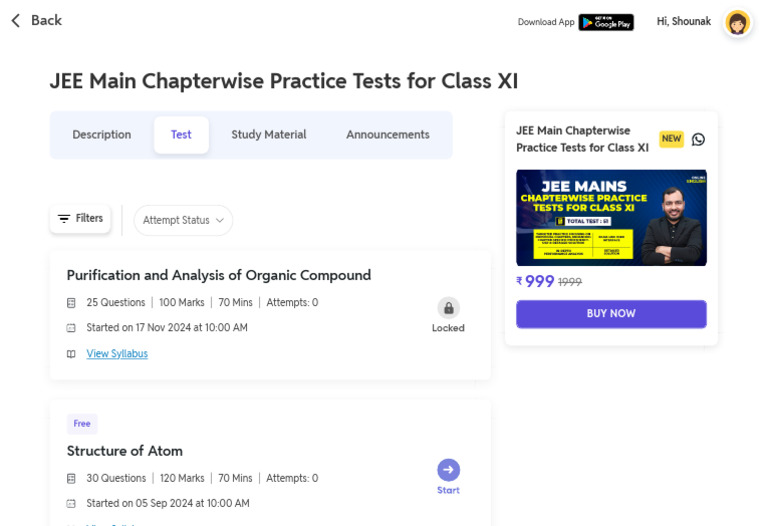 Batches - Physics Wallah | PDF