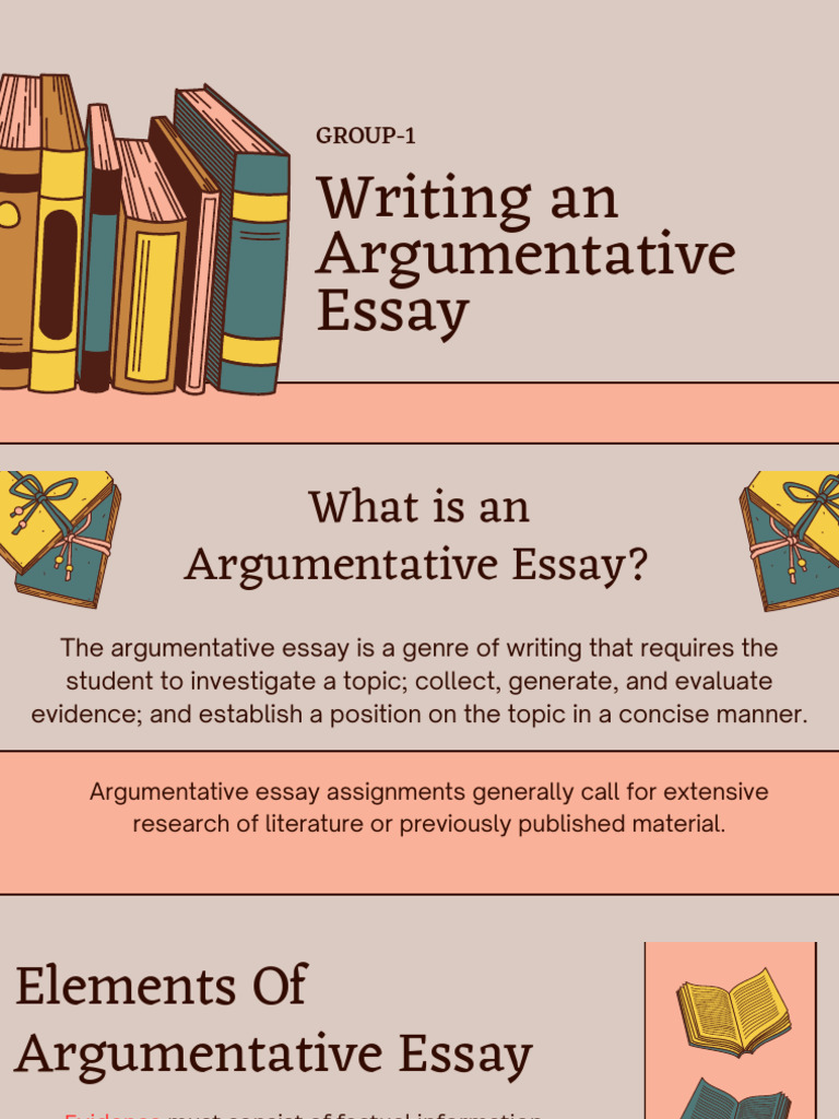 Argumentative Essay Guide | PDF