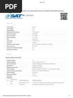 Portal SAT - Impresión de RTU - Guatemala | PDF | Impuesto sobre la ...