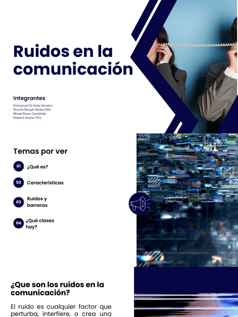 Ruidos en la Comunicación | PDF | Comunicación | Ciencia cognitiva