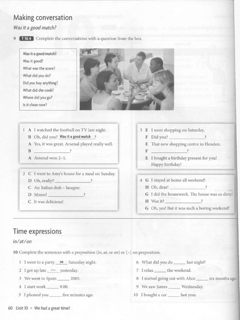 New Headway Beg 10 WB-4-5 | PDF