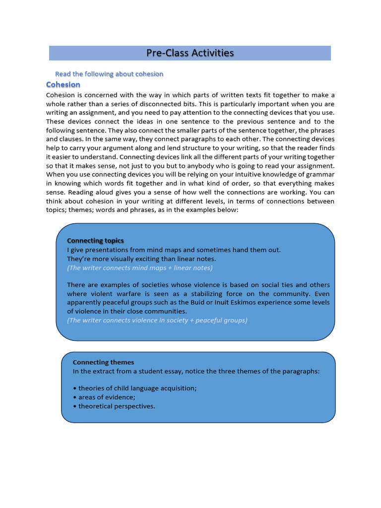 Module 2-Pre-Class Activities | PDF | Subject (Grammar) | Sentence (Linguistics)