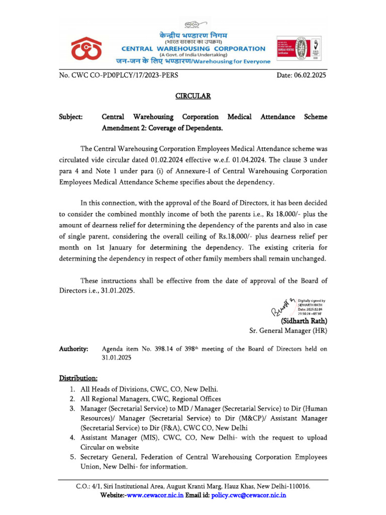 Medical Attendance Scheme | PDF