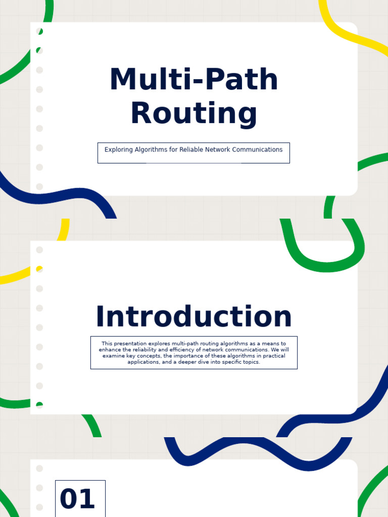 Multi-Path Routing: Exploring Algorithms For Reliable Network Communications | PDF | Routing ...