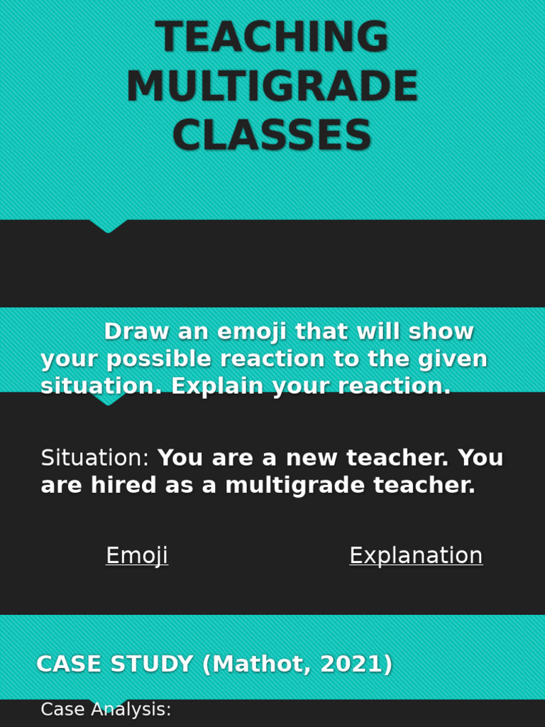 Teaching Multigrade Classes | PDF | Teachers | Classroom