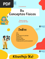 Fórmulas de KV y Mas-2 | PDF | Rayo X | Radiografía