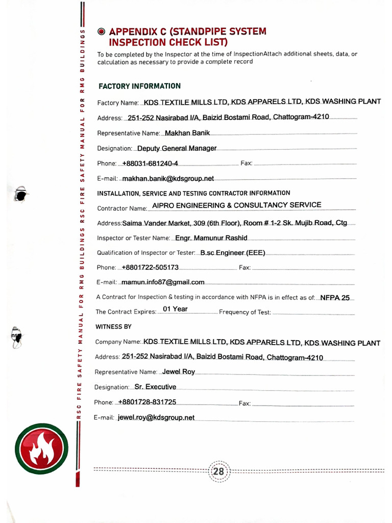 Weekly Checklist | PDF