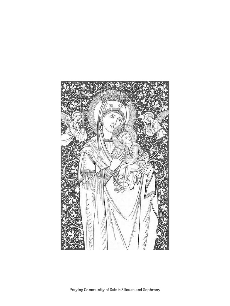 The Five Prayers of The Theotokos | PDF | Lord's Prayer | Mary, Mother ...