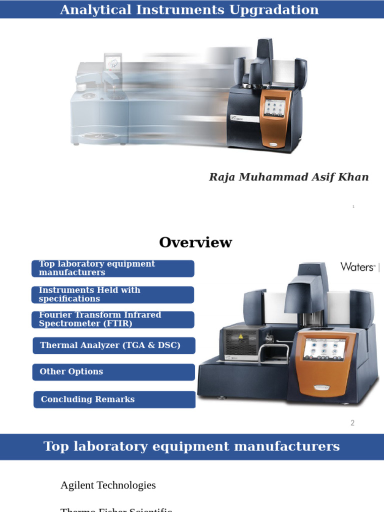 Lab Analytical Instruments | PDF | Differential Scanning Calorimetry ...