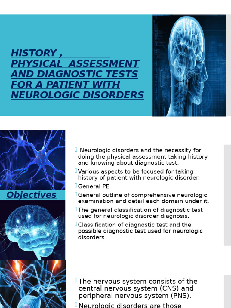 NEUROLOGIC ASSESSMENT New One | PDF | Electromyography | Angiography