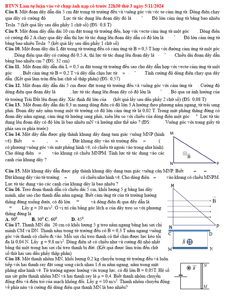 6 - D ng-1 BTVN | PDF