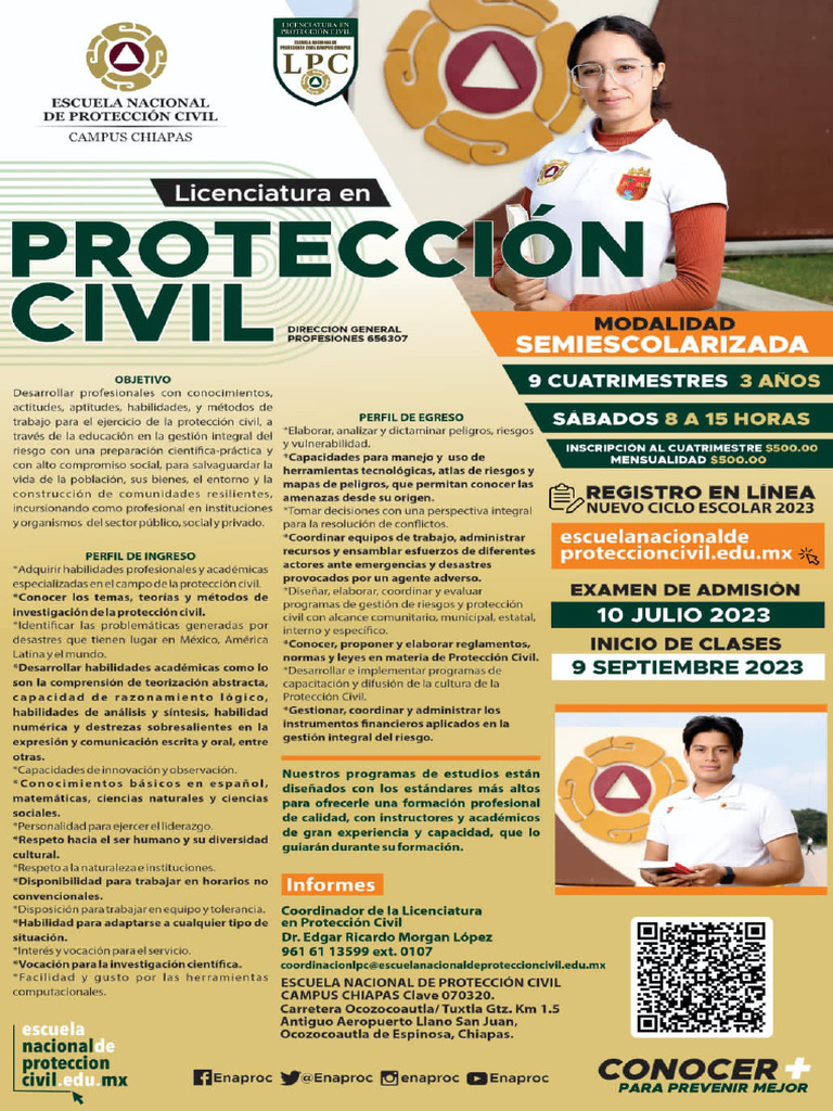 Oferta ENAPROC Campus Chiapas Feb23 | PDF