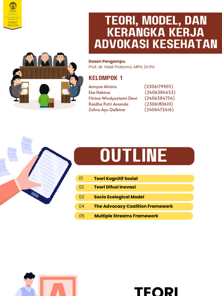 Teori dan Model Advokasi Kesehatan | PDF
