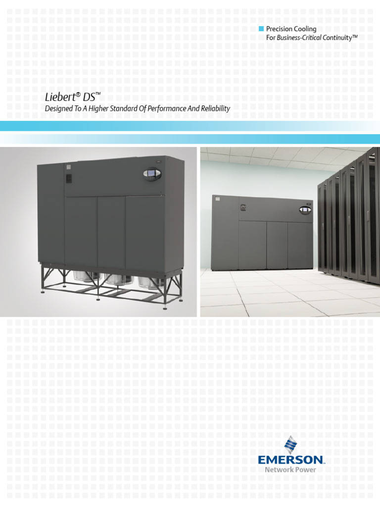 Liebert DS Precision Cooling Overview | PDF | Air Conditioning | Humidity