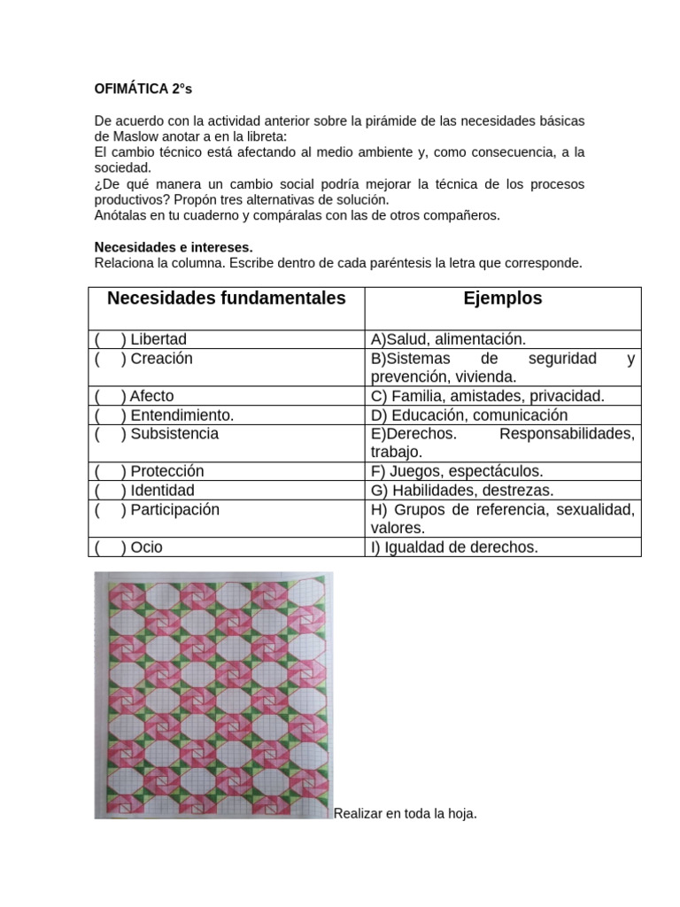Ofimática 2°s | PDF