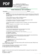 Performance Task 3 Quarter 4 (Grade 3) | PDF