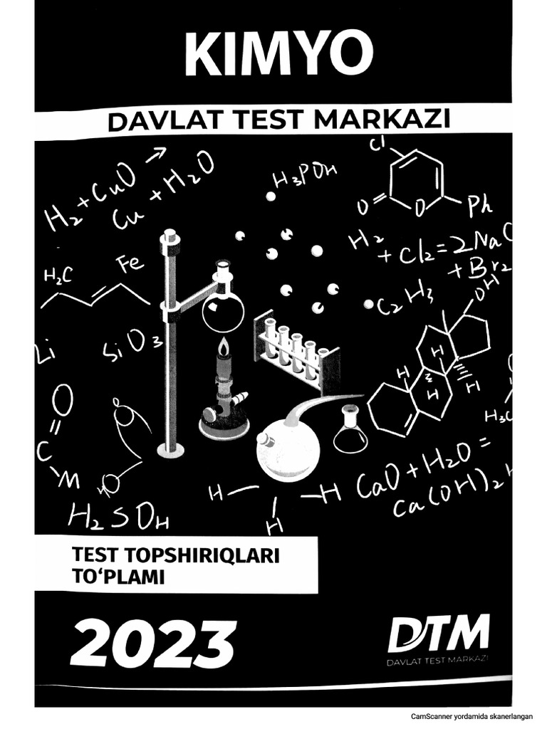 Kimyo DTM 2023 @orifjonov - Kimyo | PDF