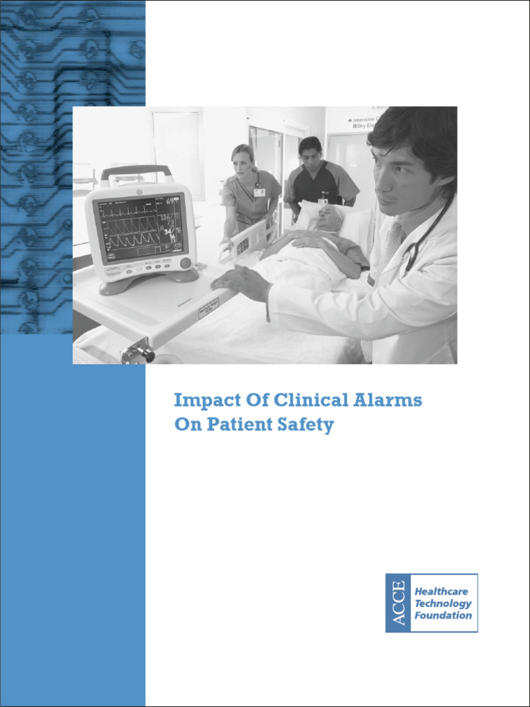 Clinical Alarms and Patient Safety Impact | PDF | Patient Safety ...