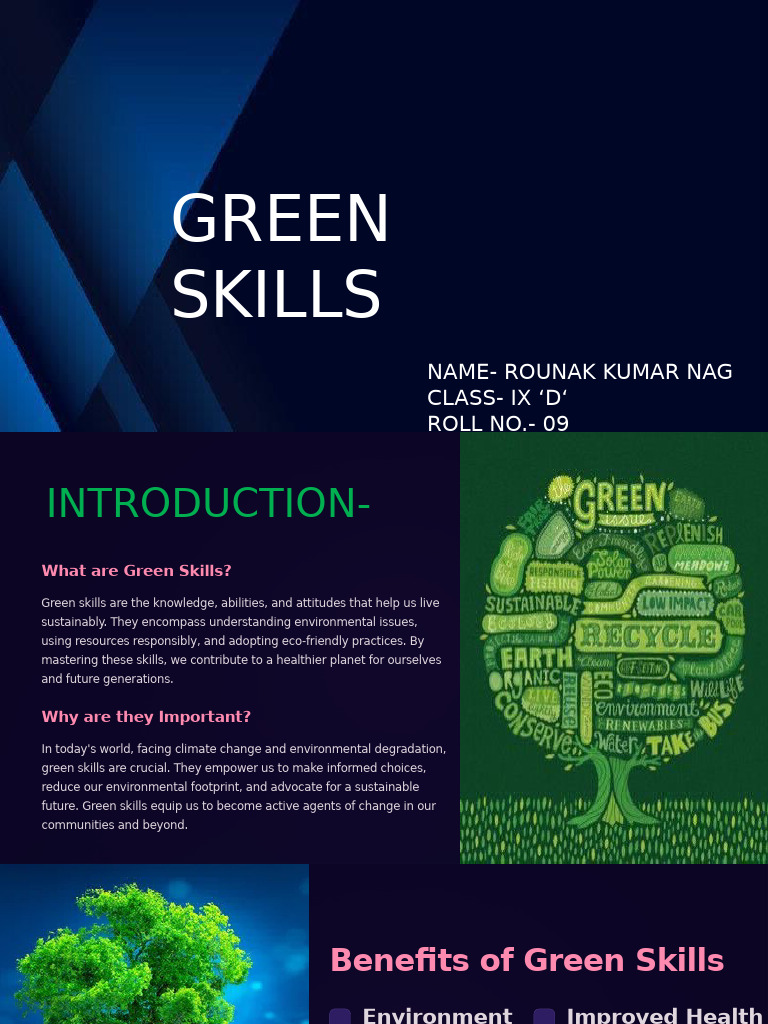 Essential Green Skills for Sustainability | PDF | Waste | Recycling