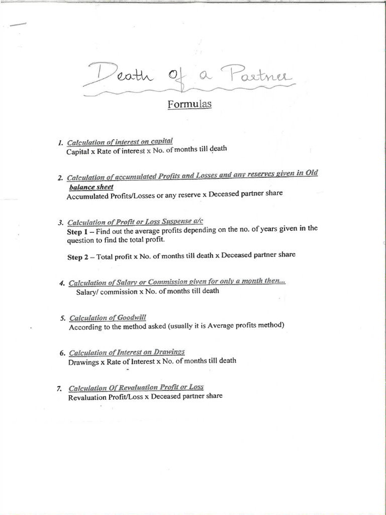 Death Formulas | PDF