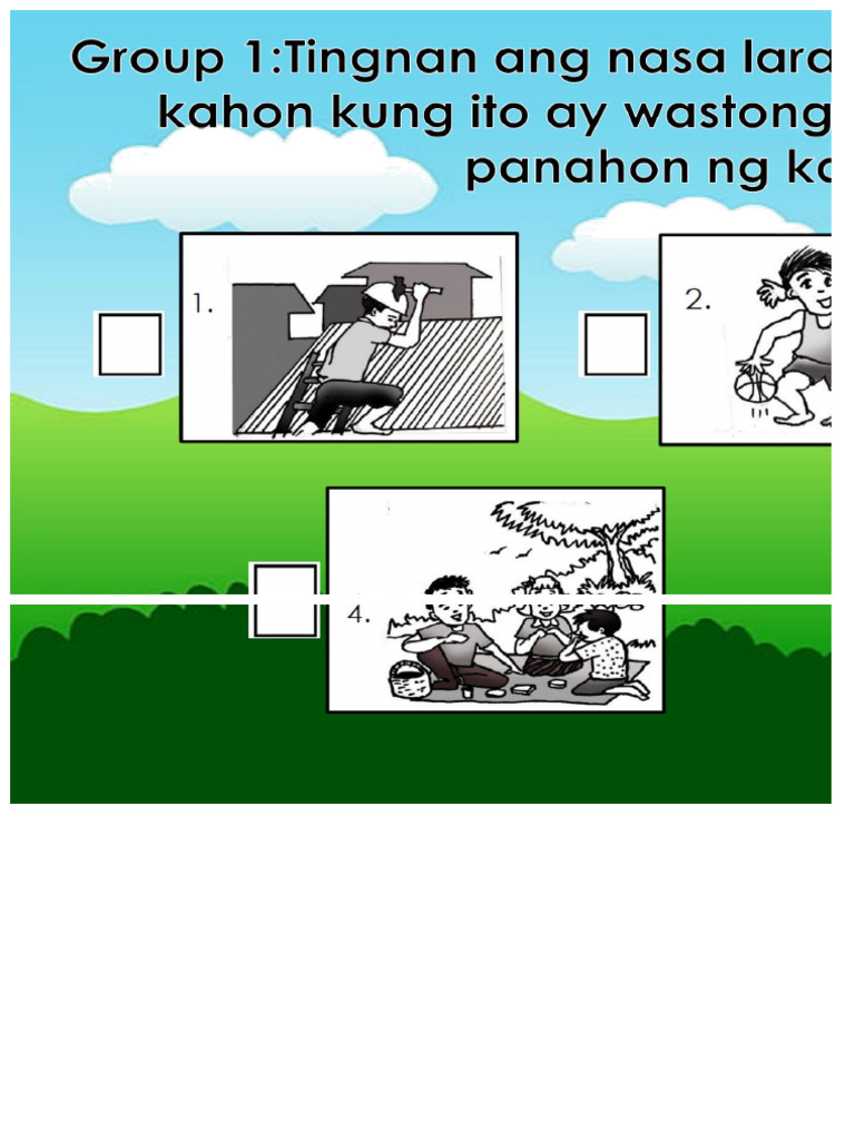 Group Activity Kalamidad | PDF