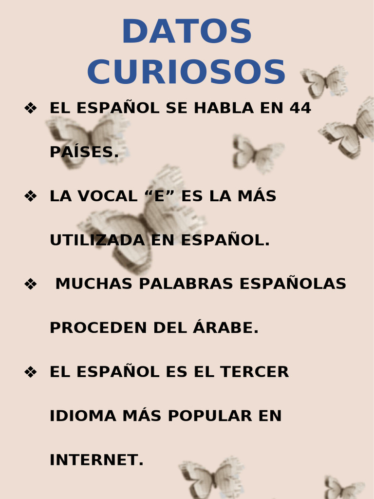 Datos Curiosos | PDF
