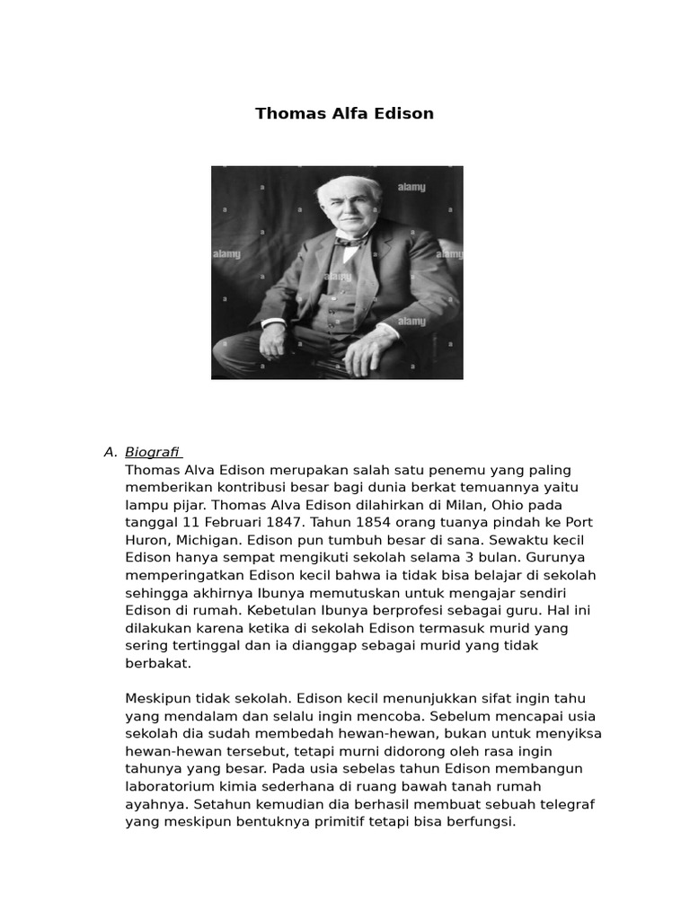 thomas edison | PDF