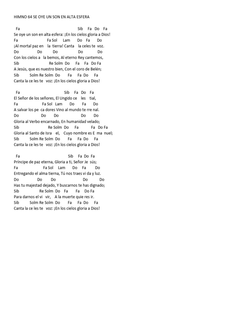 5 - Se Oye Un Son en Alta Esfera | PDF