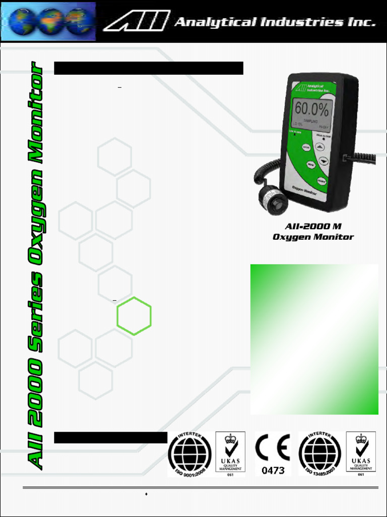 AII 2000M Oxygen Monitor-1 | PDF
