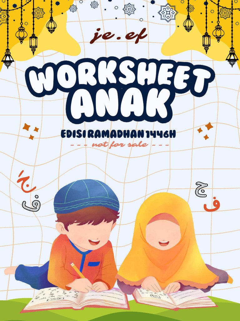 Worksheet Anak Edisi Ramadhan 1446H (Low Quality) | PDF