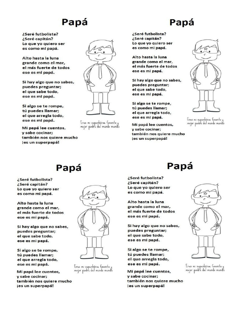 Poema A Papá | PDF