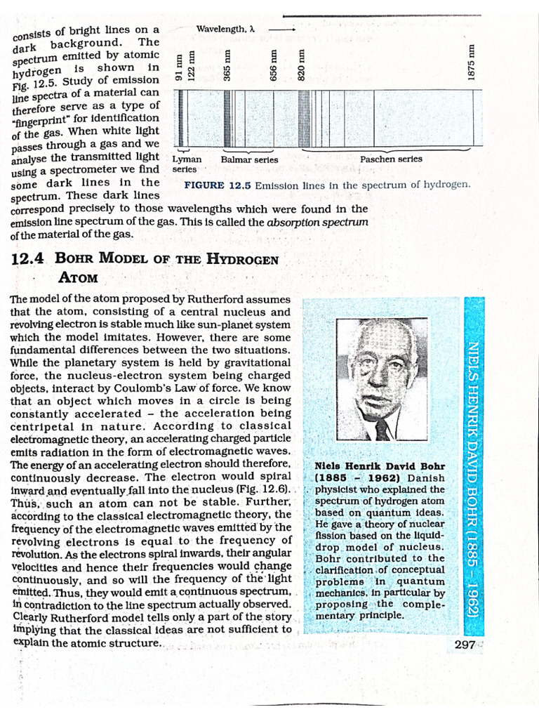 Bohr Model | PDF