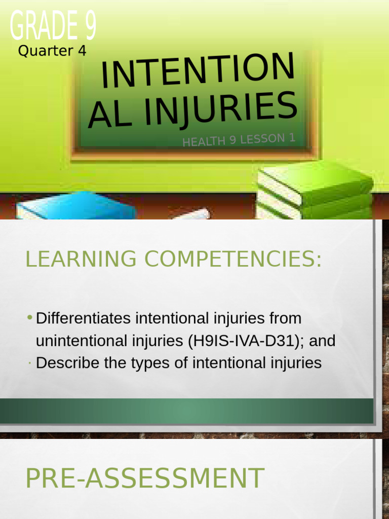 Understanding Intentional Injuries | PDF | Violence | Bullying