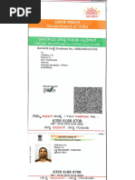 Sample Aadhaar Sanjay | PDF