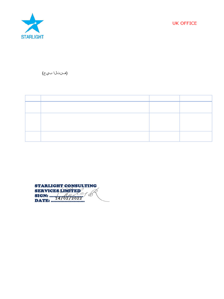 StarLight UK Invoice MAG | PDF