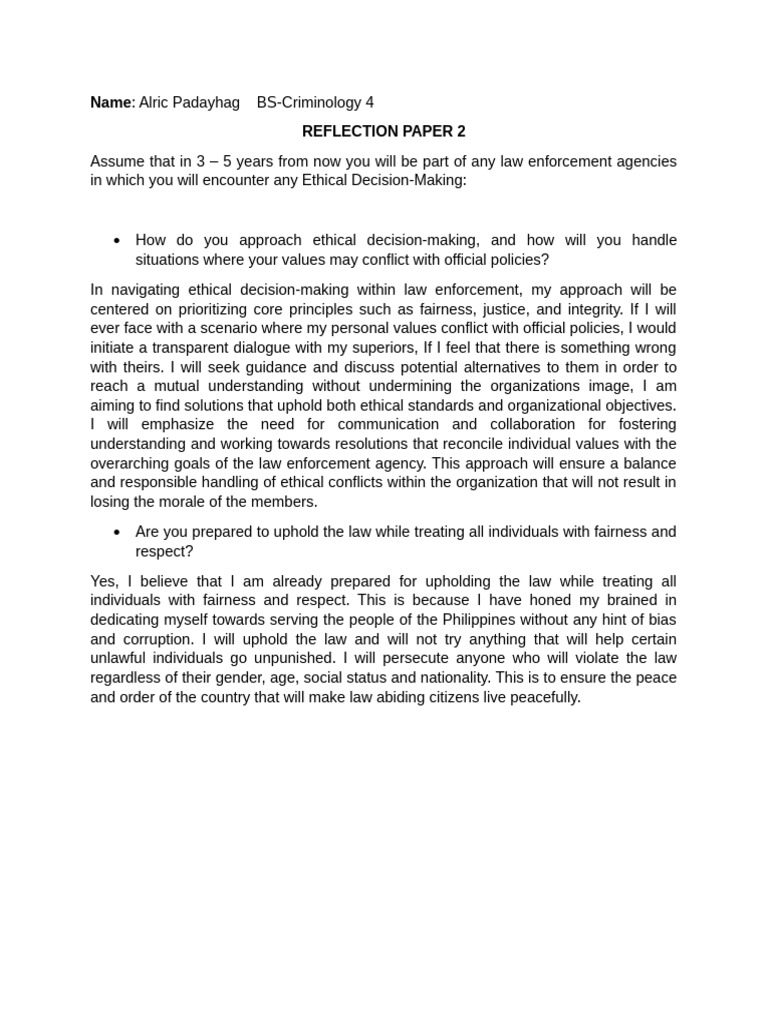 Reflection 2 | PDF