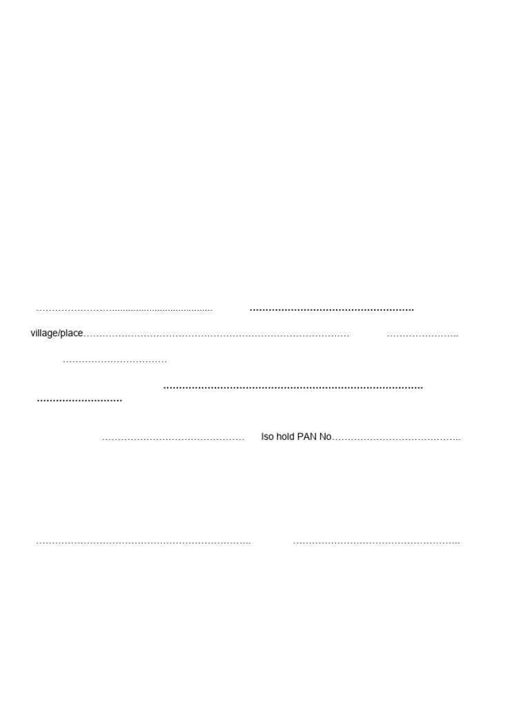 Proprietorship Afficdavit - 100 Rs Stamp Paper | PDF